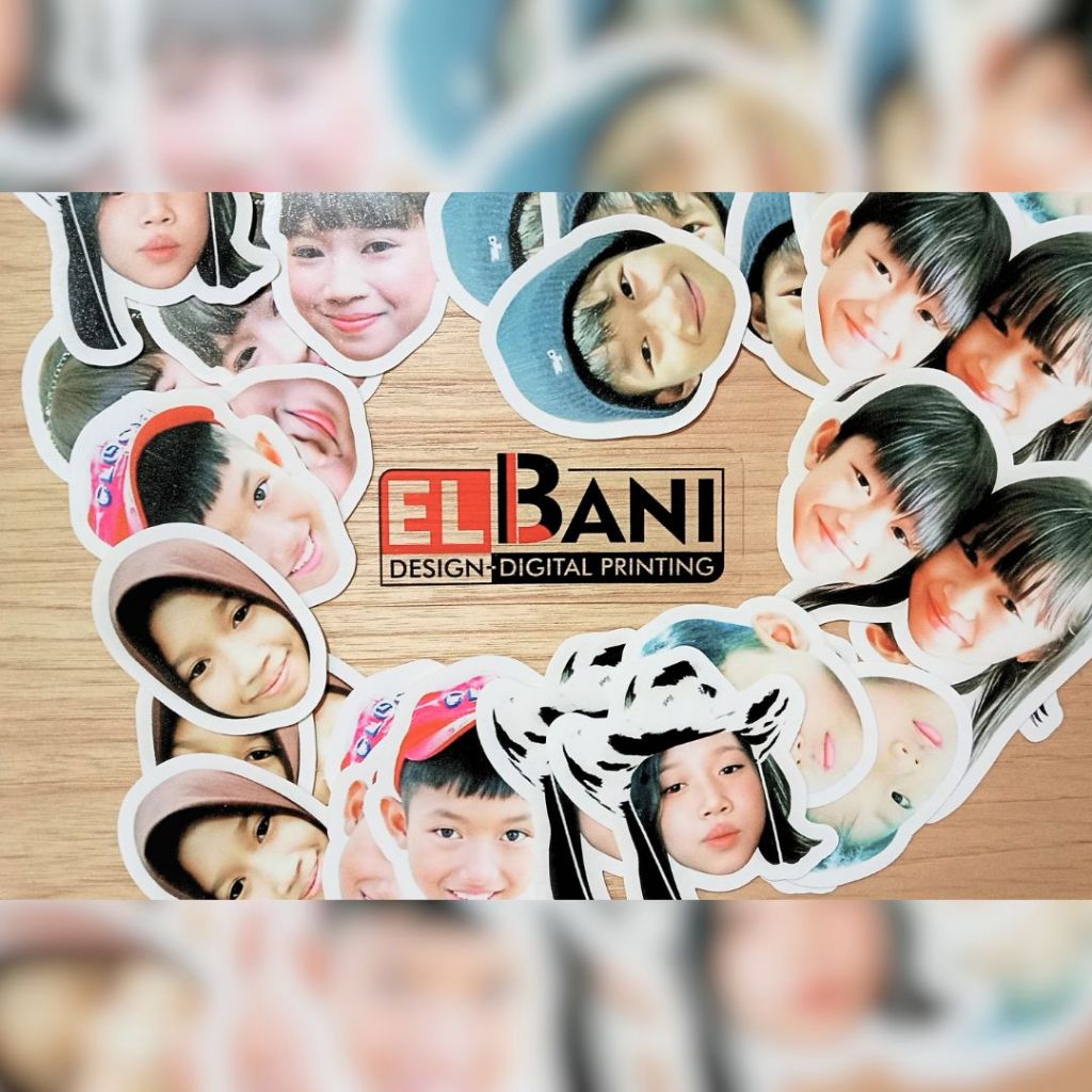 Jual Stiker Custom Face Wajah Sticker Muka Foto Wajah | Shopee Indonesia