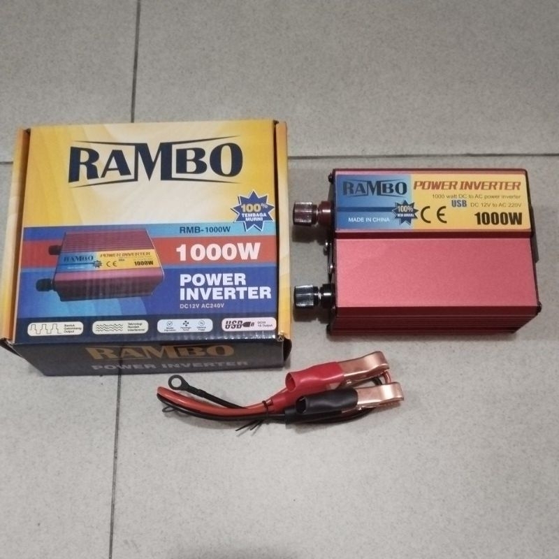 Jual Inverter smart rambo 1000W RAM-1000W | Shopee Indonesia