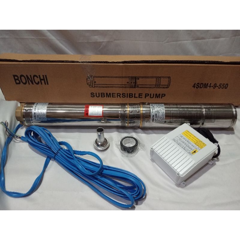 Jual POMPA SATELIT POMPA SUBMERSIBEL casing 4 INCH merk BONCHI TYPE 0 ...