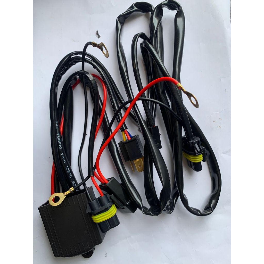 Jual Kabel Relay HID Mobil Hi-Low I Kabel Set HID I Kabel Relay Motor ...