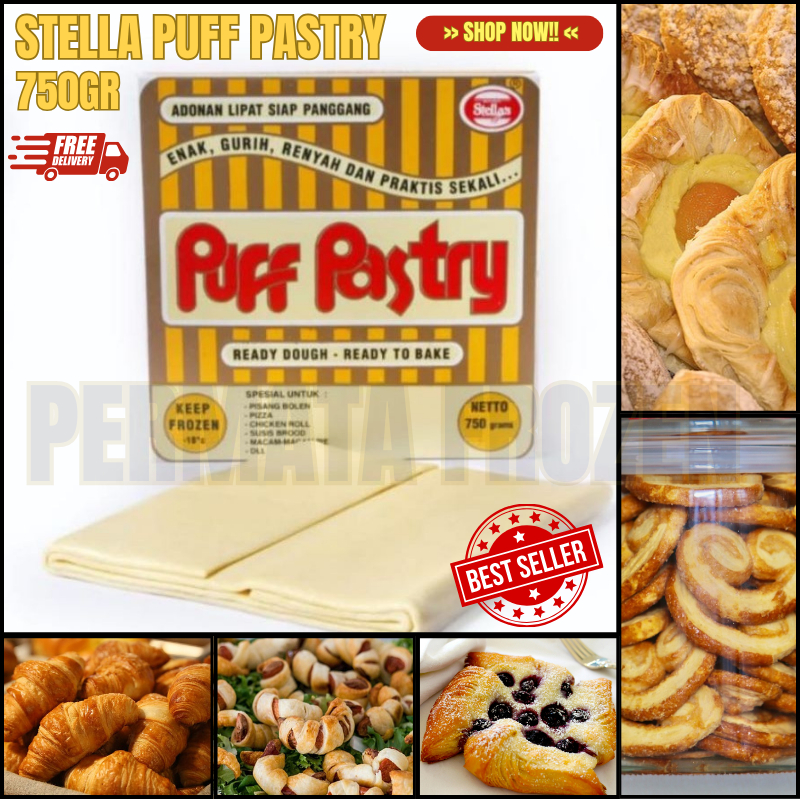 Jual Stella Puffy Pastry/750gr | Shopee Indonesia