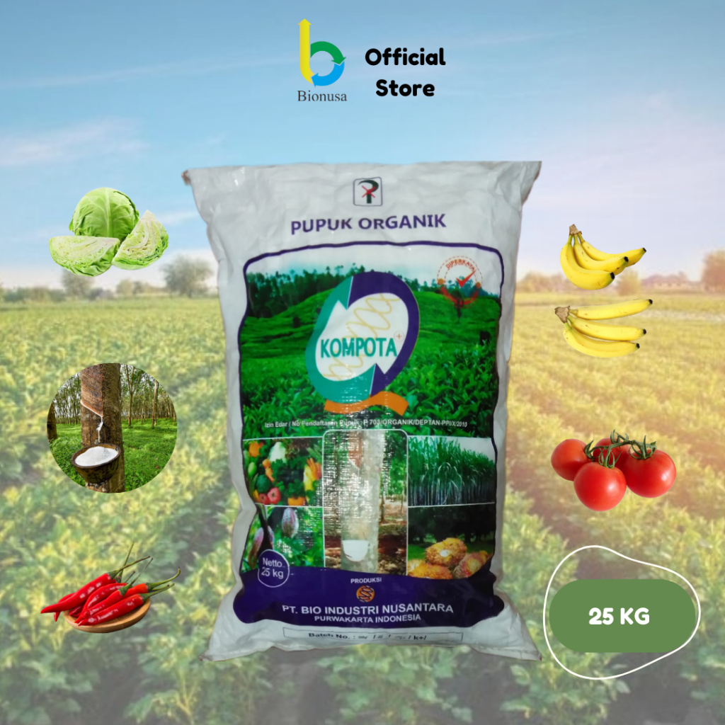 Jual Pupuk Organik KOMPOTA 25 kg | Shopee Indonesia