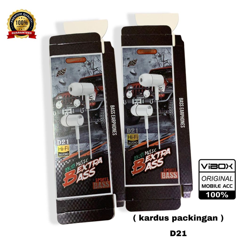 Jual Kardus Packingan D21 Headset Handsfree Earphone Dus Packingan Headset Serba Guna [SEN ...