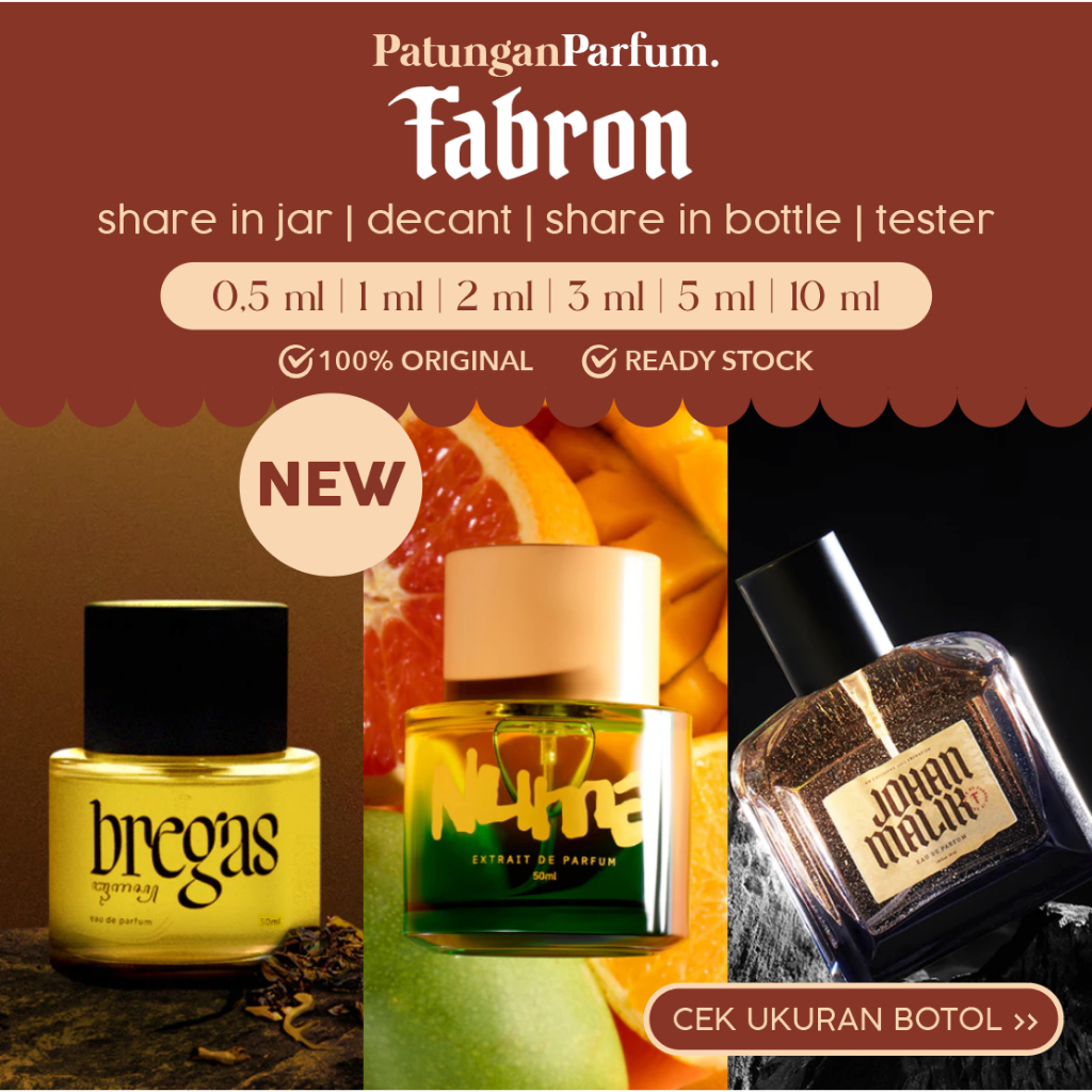 Jual Decant Fabron - NUMA (NEW) Pleasure of Jo Bregas Johan Malik ...