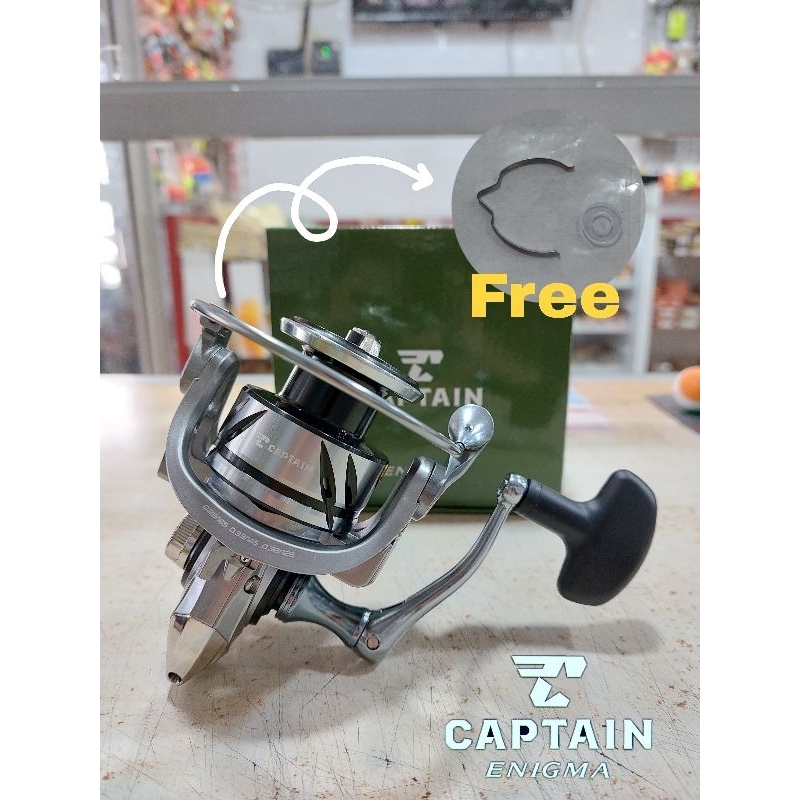 Jual REEL PANCING CAPTAIN ENIGMA 1000 2000 3000 | Shopee Indonesia