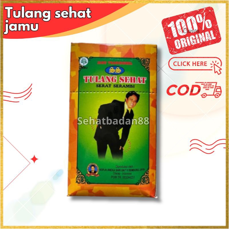 Jual tulang sehat jamu serbuk original isi 30 saset | Shopee Indonesia