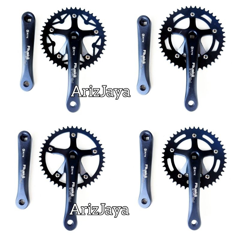 Jual Gir Gear Crank 44T Single Speed BB As Kotak Sepeda Lipat Minion ...