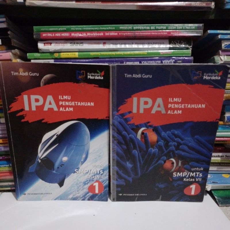 Jual BUKU IPA / ILMU PENGETAHUAN ALAM KELAS 1-7-VII SMP KURIKULUM MERDEKA | Shopee Indonesia