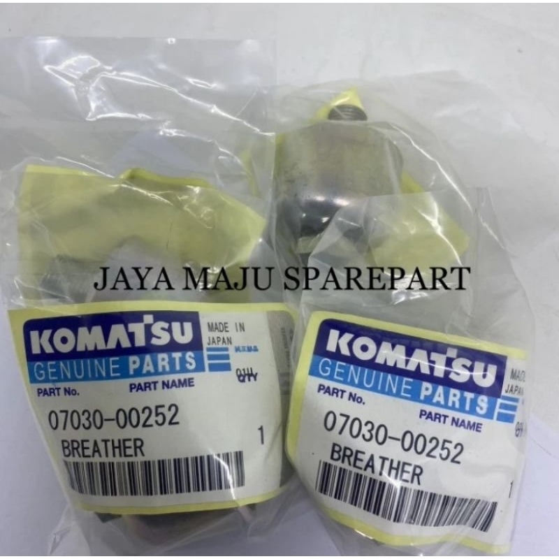 Jual 07030-00252 BREATHER KOMATSU D155A, GD555, PC78UU (GENUINE ...