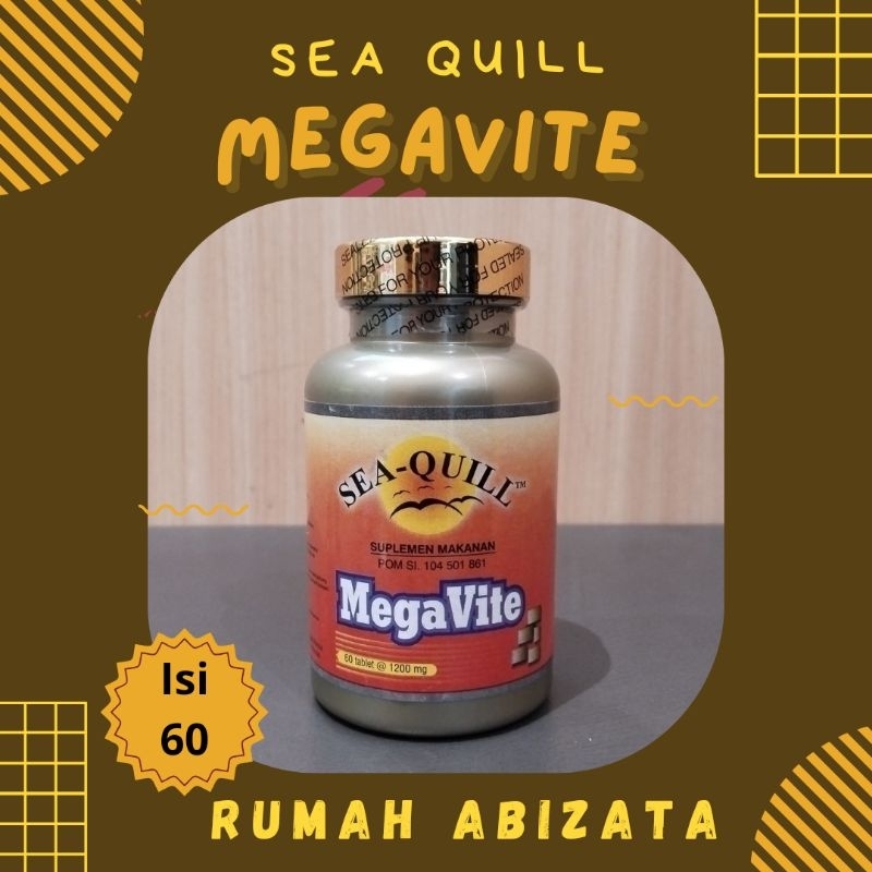 Jual SEA QUILL MEGAVITE - 60 tablet | Shopee Indonesia
