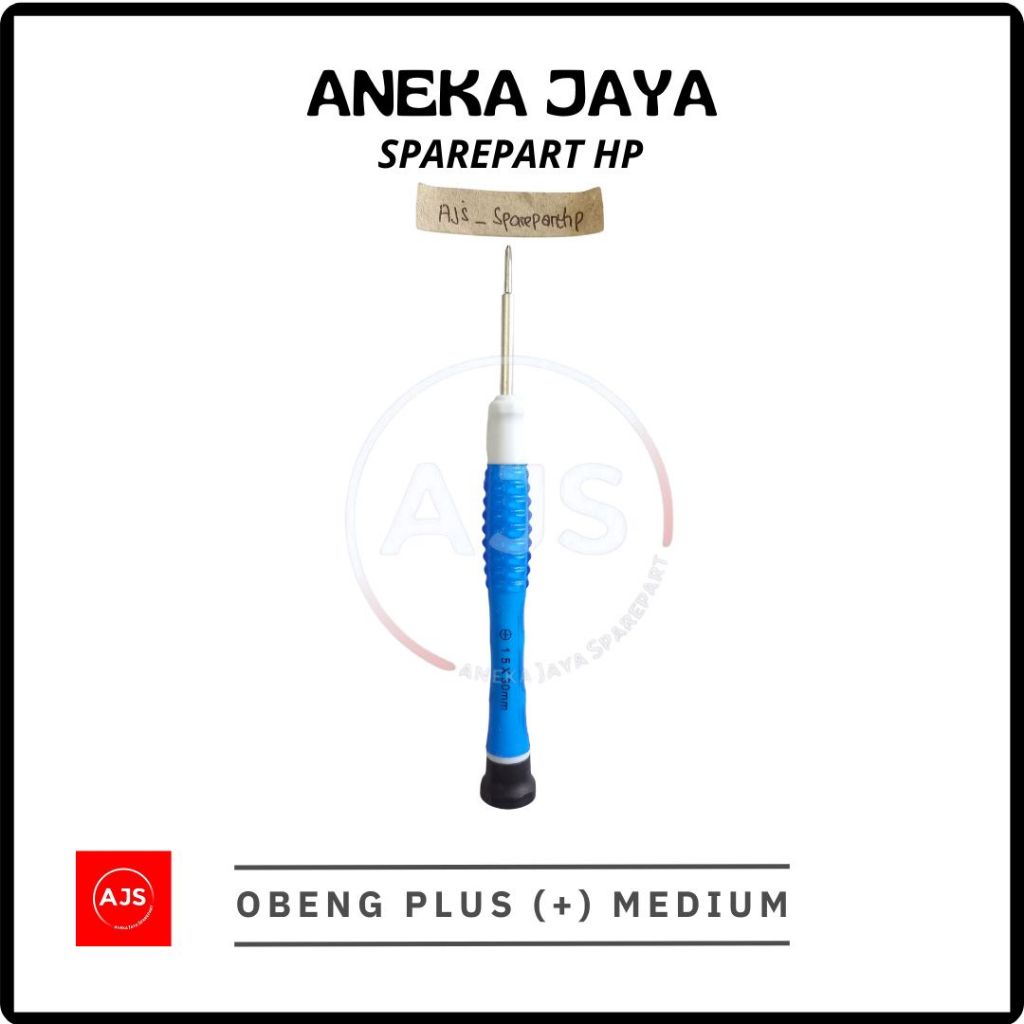 Jual OBENG PLUS (+) MEDIUM UKURAN 1,5mm | Shopee Indonesia