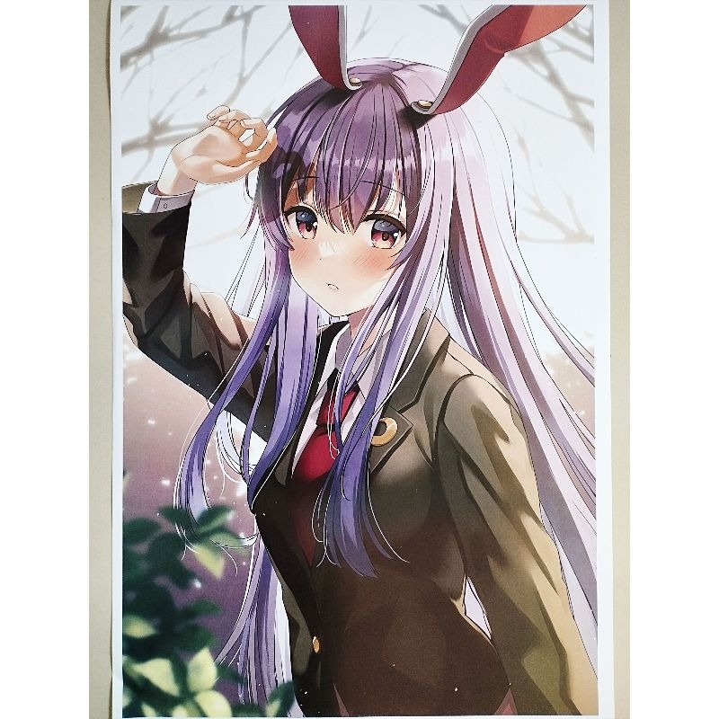 Jual Poster Touhou Project 10 Reisen Udongein Inaba Game Merchandise ...