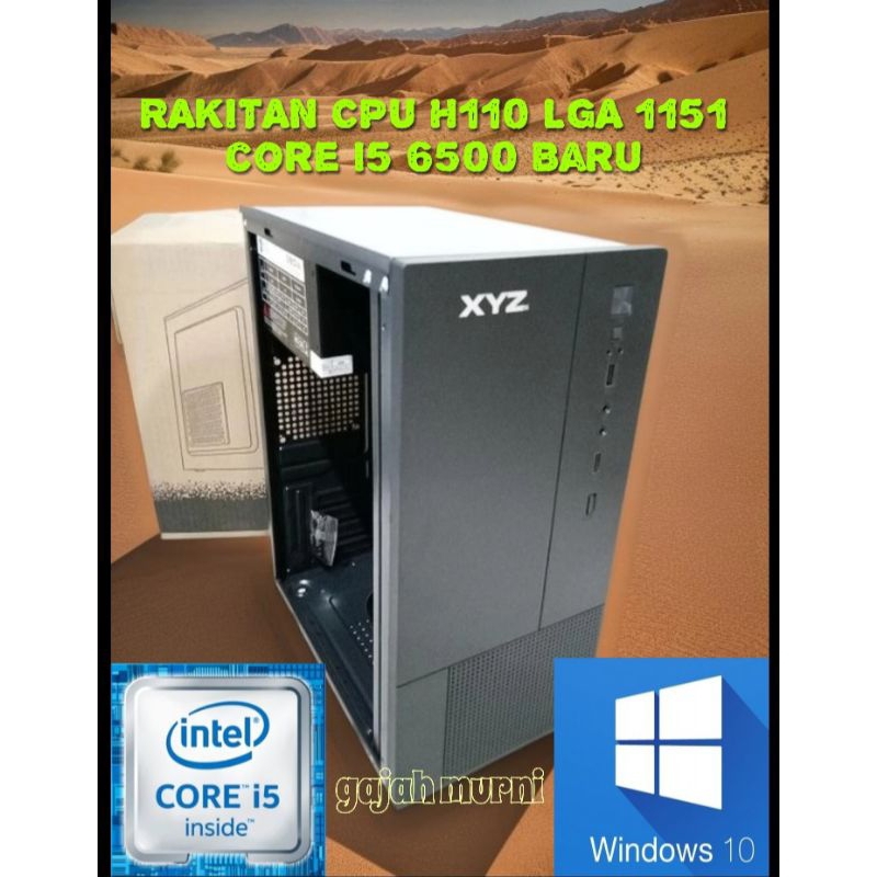 Jual PC RAKITAN INTEL CORE I5 6500 Gen 6 SIAP PAKAI CPU KOMPUTER H110 DDR4 BARU | Shopee Indonesia