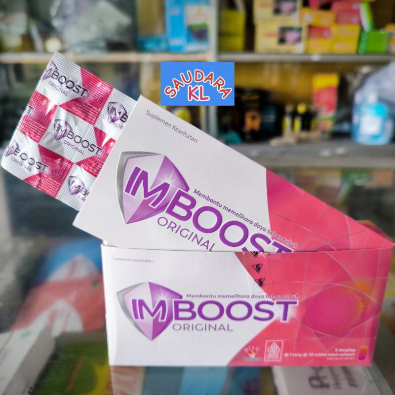Jual IMBOOST Original Strip isi 10 Tablet | Shopee Indonesia