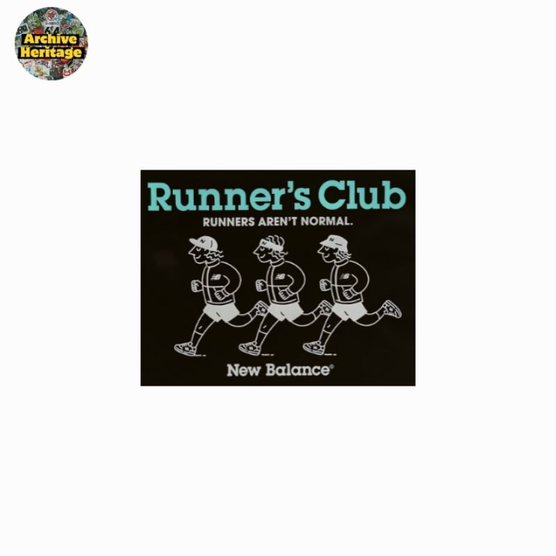 Jual sticker New Balance running club brand sportswear stiker | Shopee ...