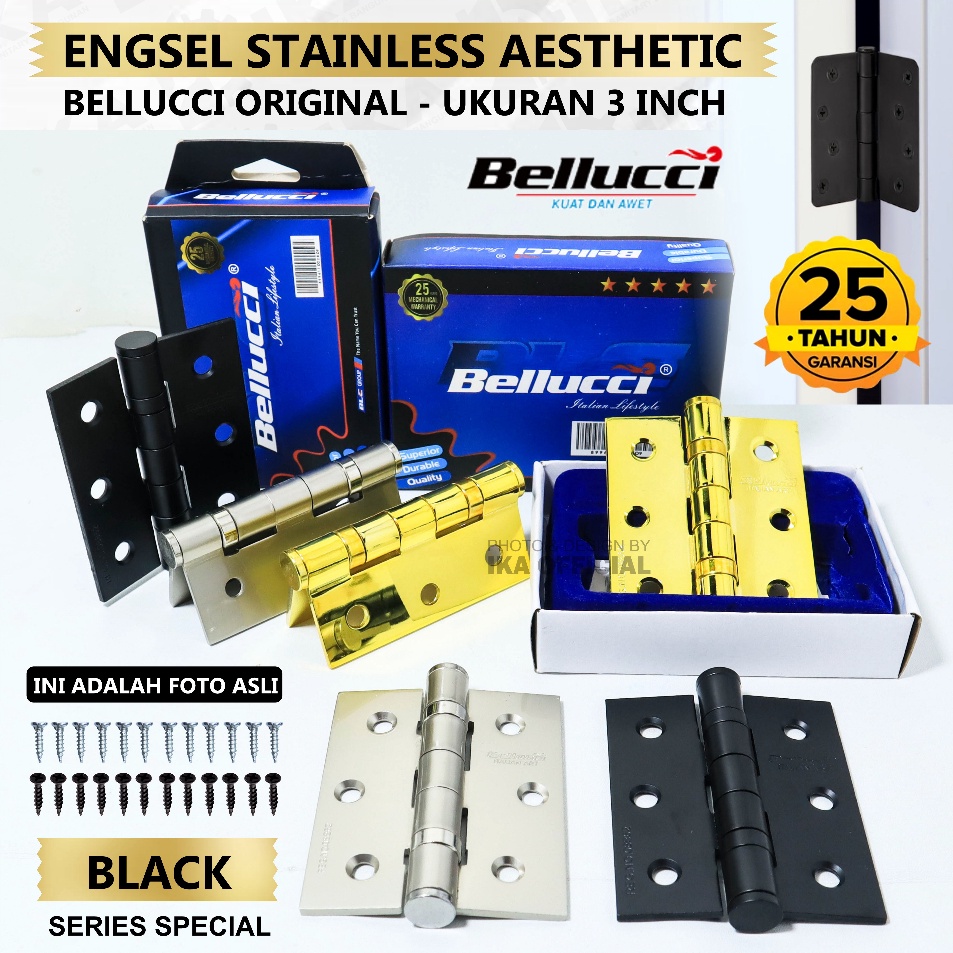 Jual Engsel 3 inc Stainless tebal Engsel 3 Inch Stainless Tebal ...