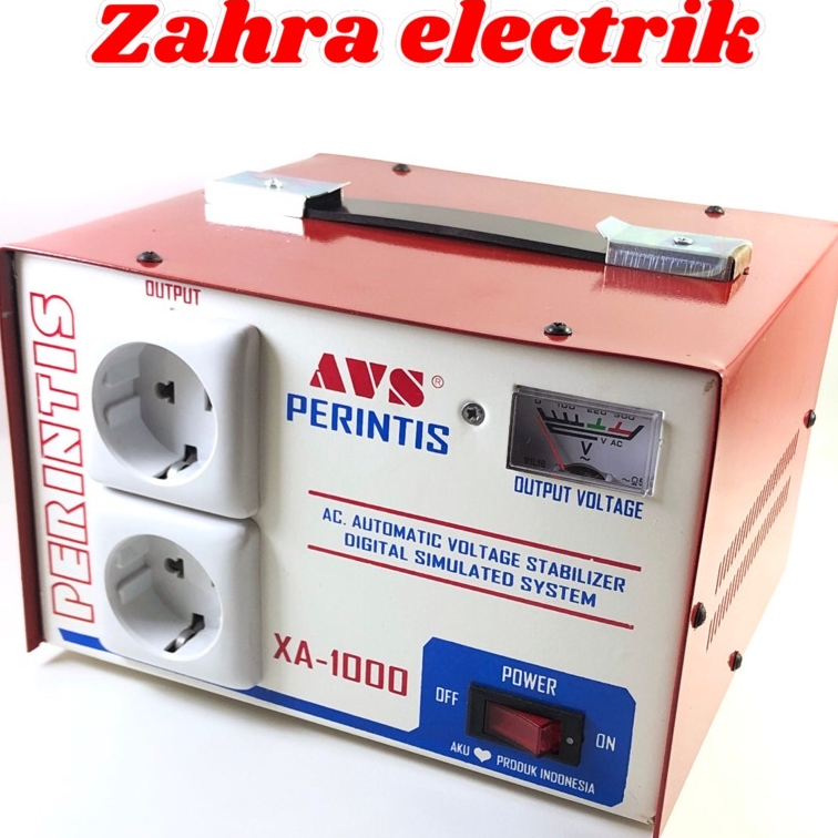 Jual STABILIZER / PENYETABIL TEGANGAN LISTRIK PERINTIS 500VA-1000VA ...