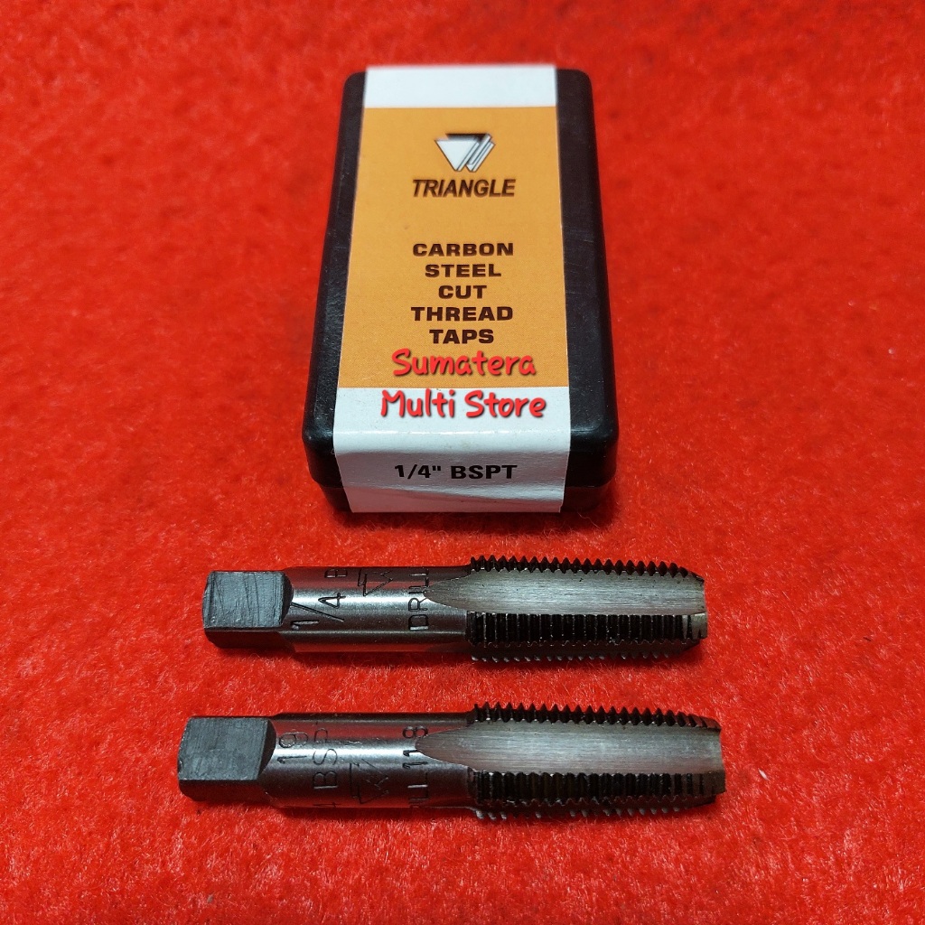 Jual Hand Taps 1/4 " BSP - Tap Derat Kran Kompresor Ukuran Nepel Angin ...