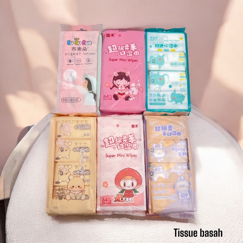 Jual Tisu Basah Mini | Shopee Indonesia