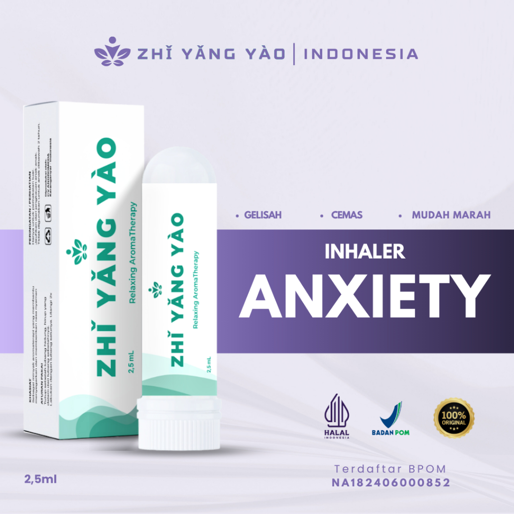 Jual ZHI YANG YAO Inhaler Atasi Anxiety Stress Cemas Depresi Gelisah ...