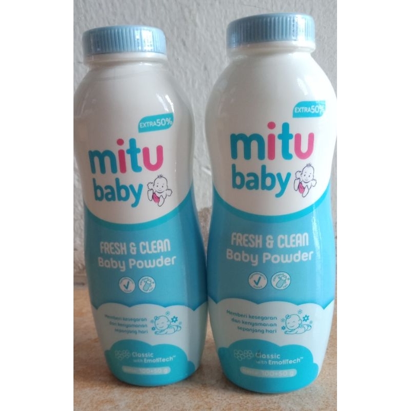 Jual Mitu Baby Powder 100gr | Shopee Indonesia