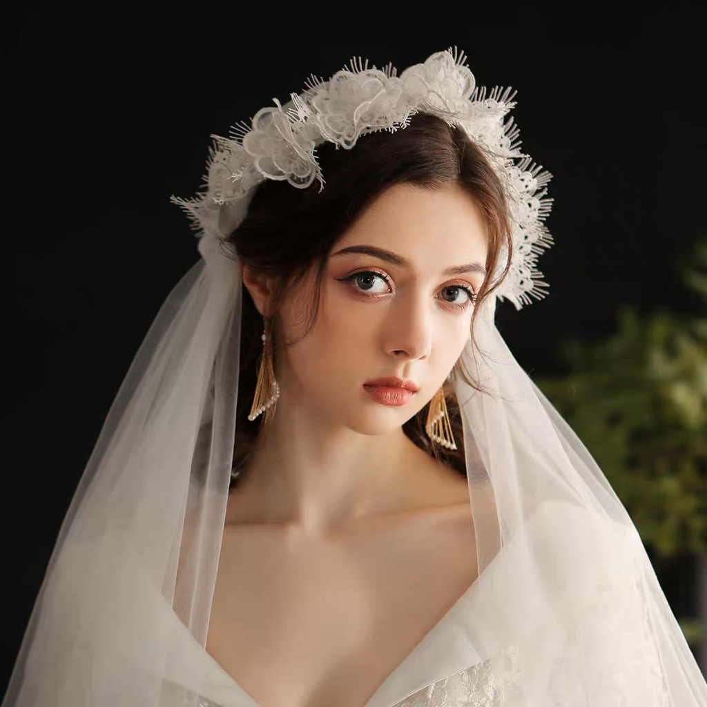 Jual Veil Bridal Shower Slayer Slawyer / Tile Tutup Muka Pengantin ...