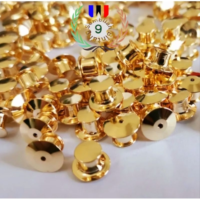 Jual Kancing Knop Gold Manset 8mm Kancing Dandang Jambu | Shopee Indonesia