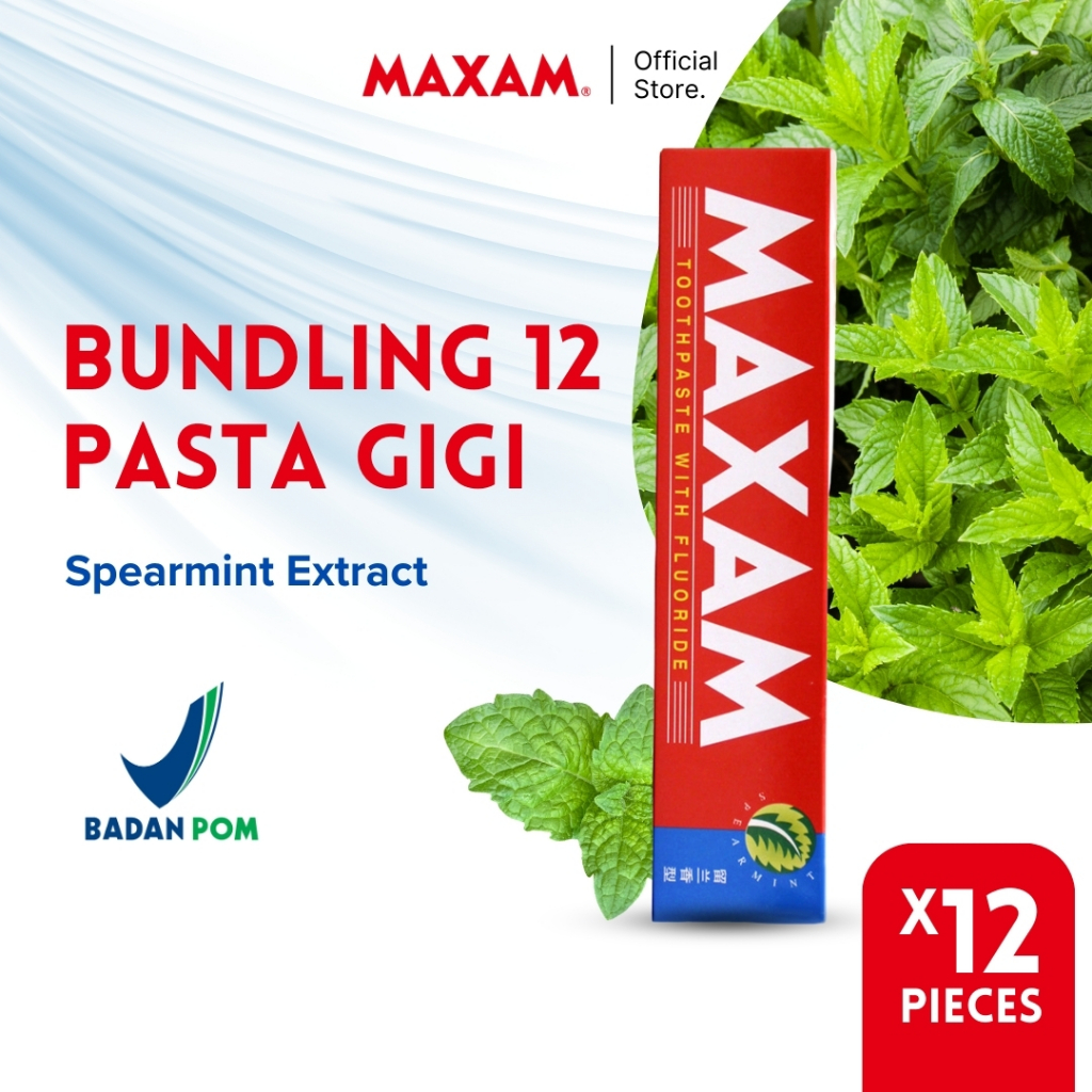 Jual Maxam Odol 145 Spearmint (12 pcs) | Shopee Indonesia