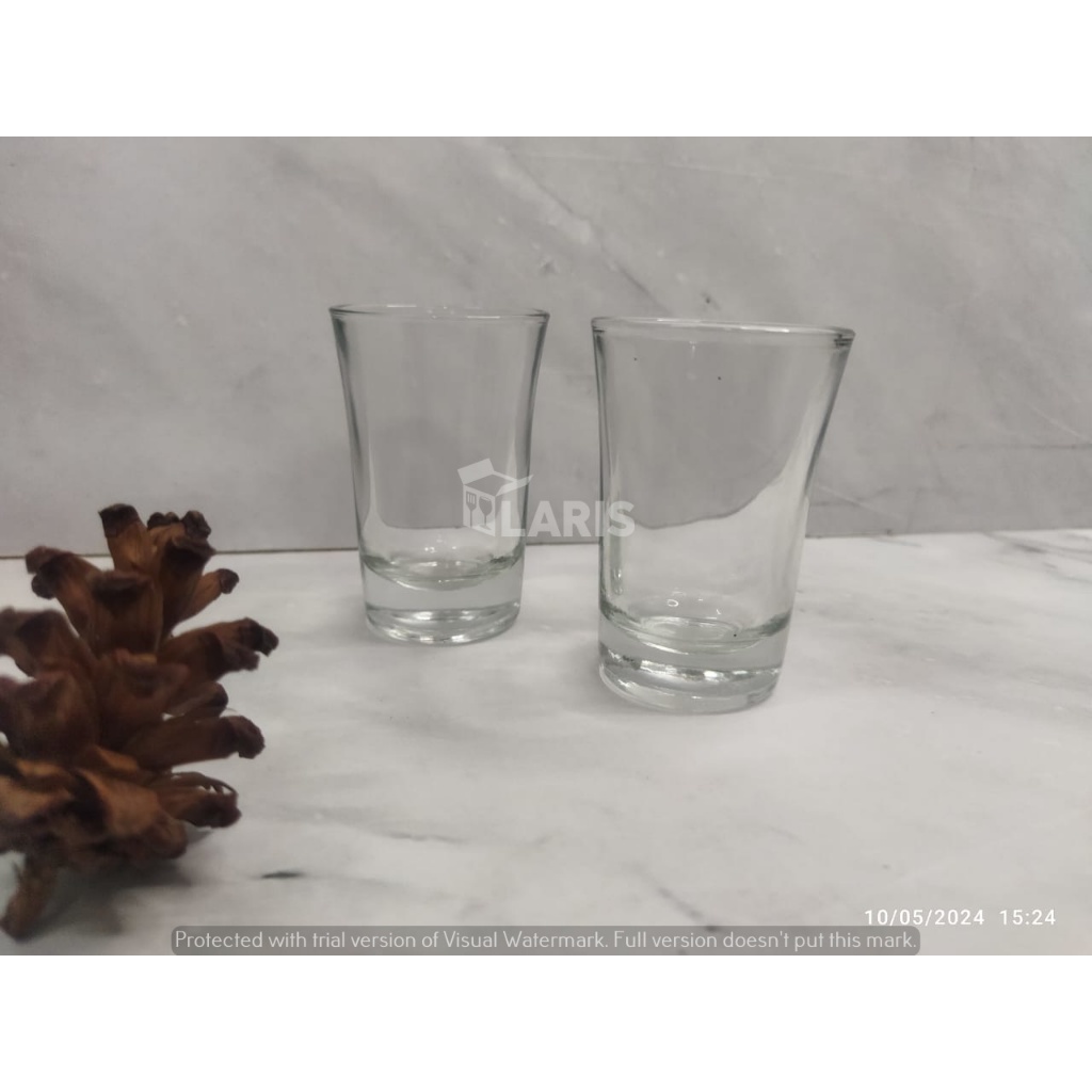 Jual Gelas Sloki 40ml Kaca Premium untuk Shot Minuman & Espresso | Shopee Indonesia