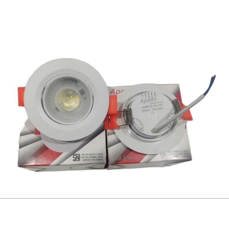 Jual Lampu led sport Light COB 3w 5w 7w warna kuning dan putih SNI ...