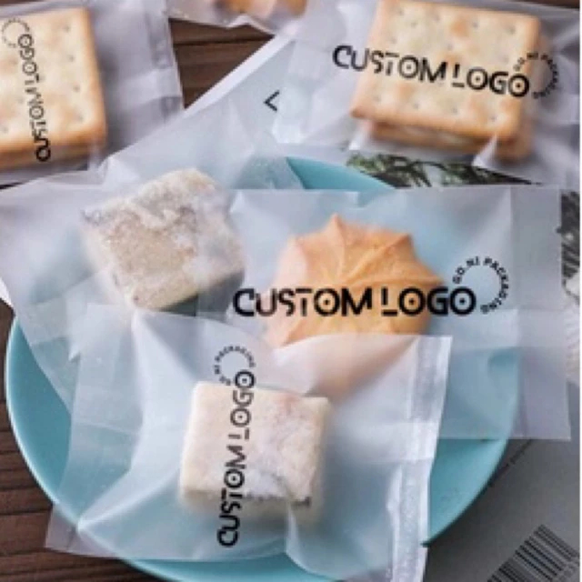 Jual Custom Logo Kamu Packaging Cookies Produk Plastik Doff | Shopee ...