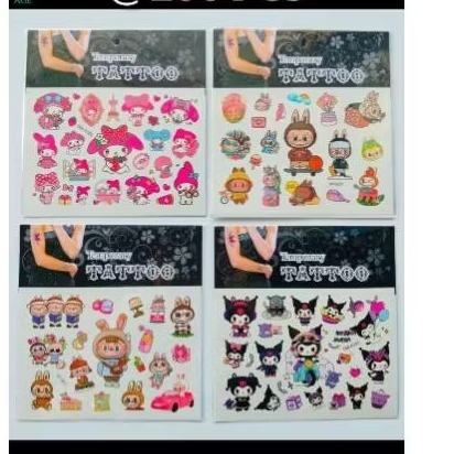 Jual Mainan Tato labubu dan kuromi | Shopee Indonesia