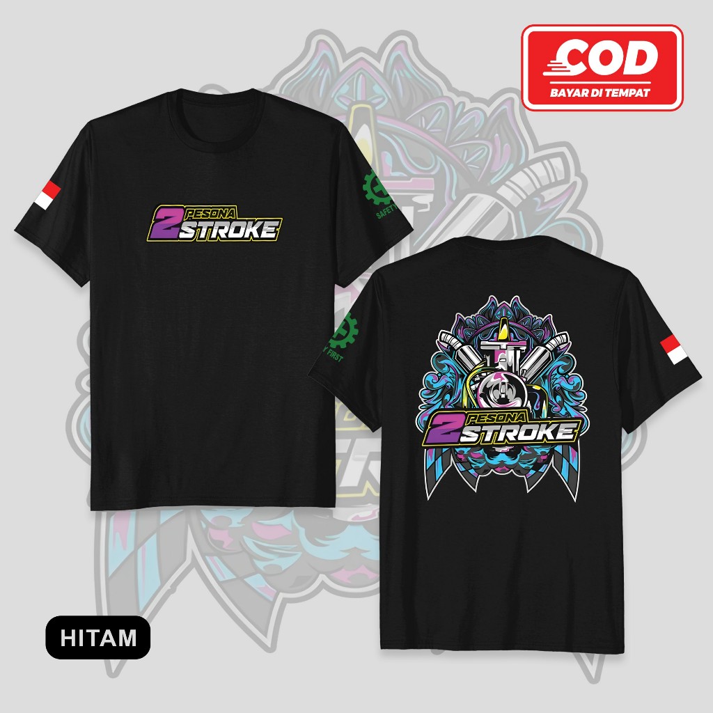 Jual Kaos distro Pesona 2 stroke original kaos & baju racing premium ...