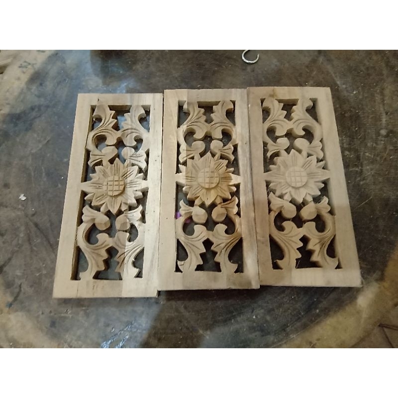 Jual Ornamen Kayu Ukir loster jati roster jati loster ukir ukiran kayu ...