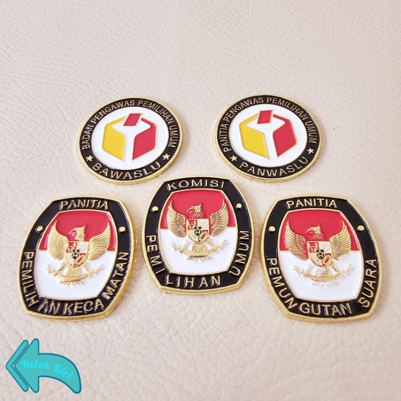 Jual Pin PPS PPK Magnet Bahan Logam Tebal Plus Box Pin Lencana Pemilu ...