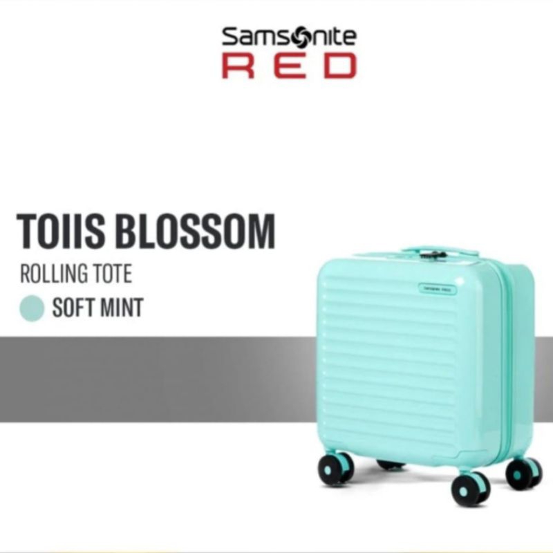 Jual Koper Samsonite Red Toiis Blossom Rolling Tote Cabin 18" inch ...