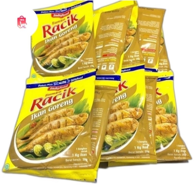 Jual Indofood Bumbu Racik Ikan Goreng (1 renceng/10 sachet) | Shopee ...