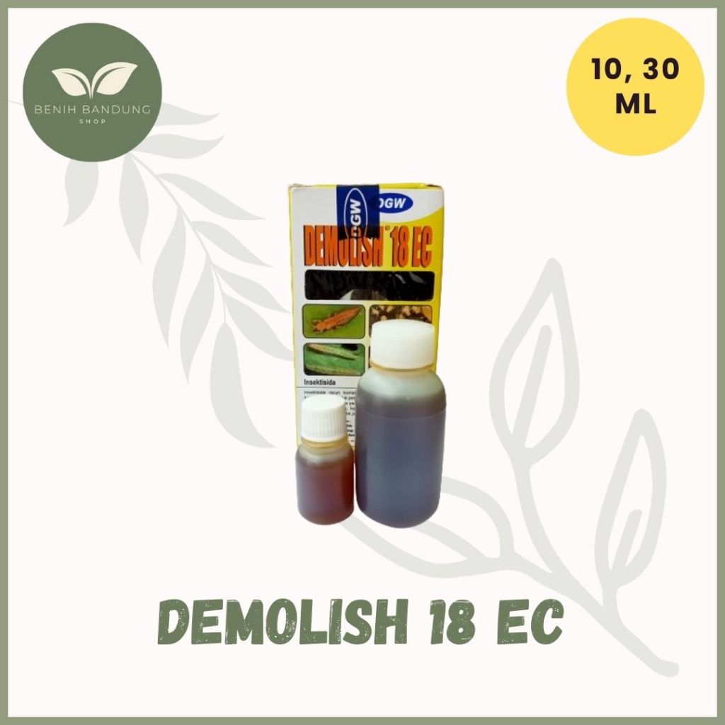 Jual Insektisida Demolish 18 EC Abamektin Kemasan Hemat Repack | Shopee ...
