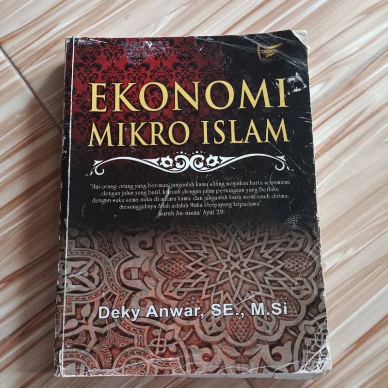 Jual BUKU EKONOMI MIKRO ISLAM (DEKY ANWAR) | Shopee Indonesia