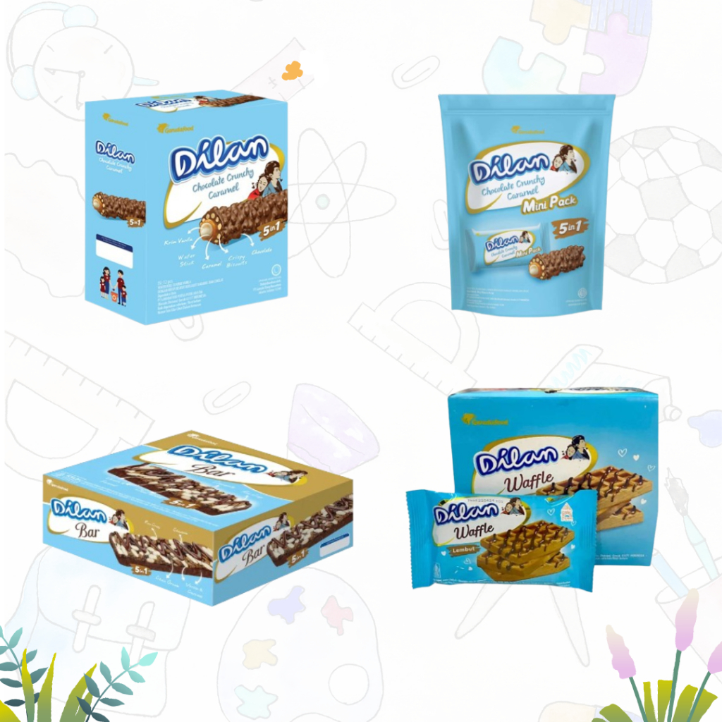 Jual DILAN CHOCOLATE CHRUNCY/DILAN WAFFLE/DILAN CHOCOLATE BAR | Shopee ...