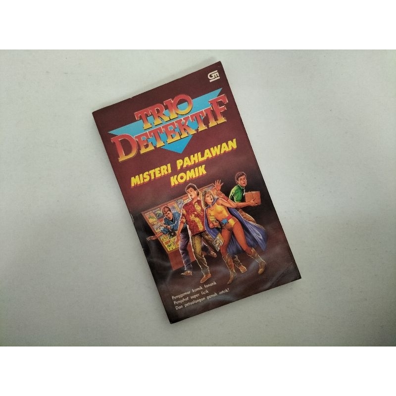 Jual Novel Remaja Saduran Trio Detektif Misteri Pahlawan Komik, karya ...