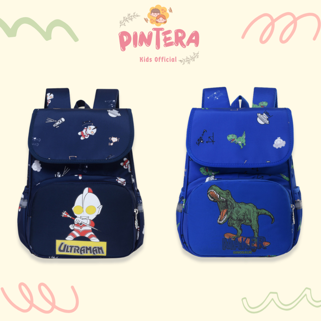 Jual Pintera - Tas Sekolah Anak Laki - Laki PAUD - TK Motif Spiderman ...