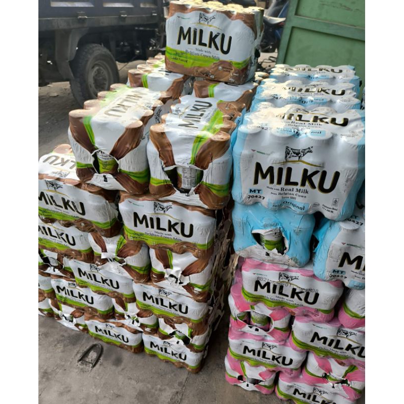Jual Susu Milku 1 slop isi 12 botol | Shopee Indonesia