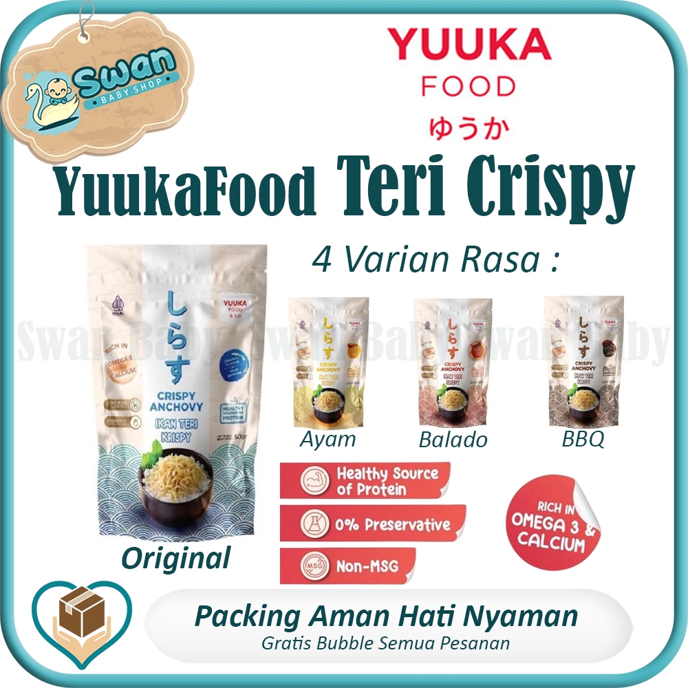 Jual Yuuka Food Teri Crispy 30gr | Shopee Indonesia