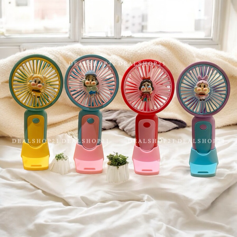 Jual DEALSHOP21 | Kipas Angin POPMART LABUBU CRYBABY Mini Fan KARAKTER ...