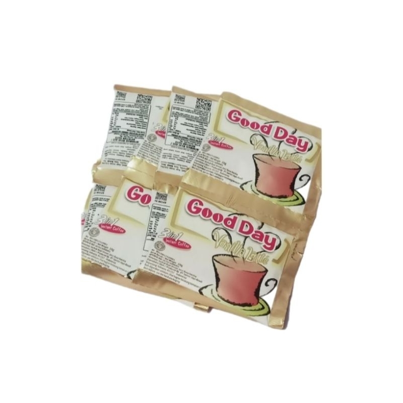 Jual Good Day Vanilla Latte Instant Coffee 3-in-1 (1 renceng/10 sachet ...