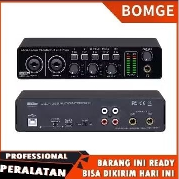 Jual BOMGE U204 Audio Interface- Perangkat Untuk Rekaman Stereo Di Smartphona Di PC Di Laptop ...