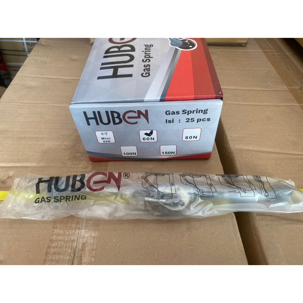 Jual HUBEN GAS SPRING MINI 150N 100N 80N 60N HIDROLIK JOK PINTU RUMAH ...