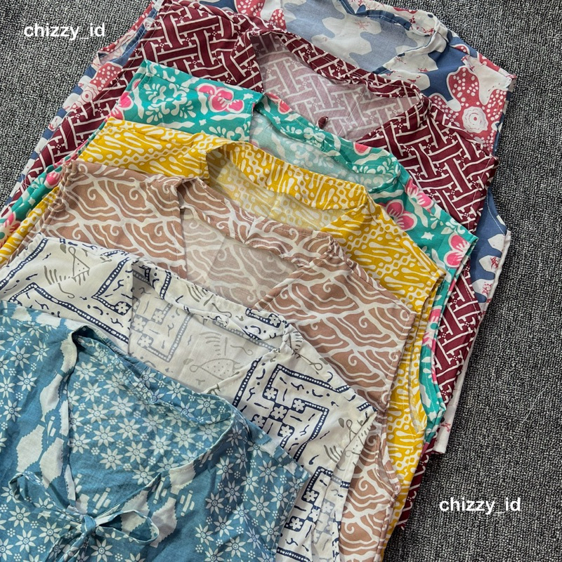 Jual Rompi Vest Batik Vintage Murah | Shopee Indonesia