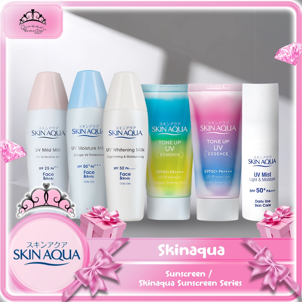 Jual Skin Aqua Sunscreen / Skinaqua Sunscreen Series | Shopee Indonesia